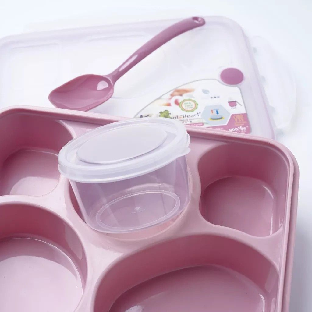 Lunch box kotak makan dengan mangkok sup, Kitchen & Appliances di Carousell