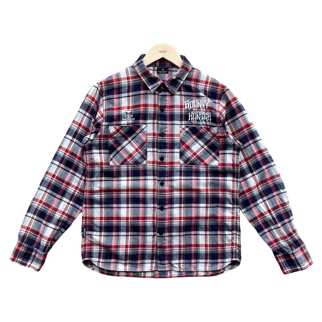 [M] Vintage Bounty Hunter Japan Streetwear Flannel, Men's Fashion, Tops ...