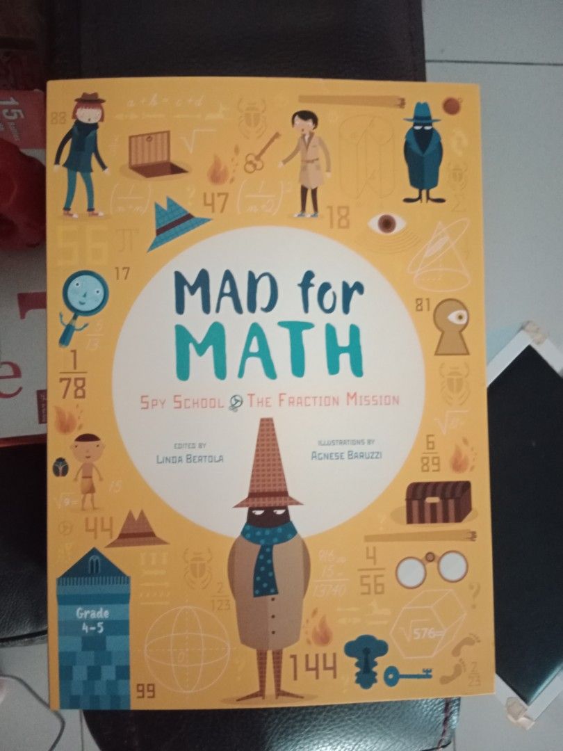 Mad for Math by Linda Bertola and Agnese Baruzzi, Hobbies & Toys, Books ...