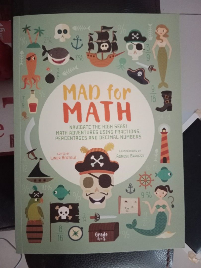 Mad for Math by Linda Bertola and Agnese Baruzzi, Hobbies & Toys, Books ...