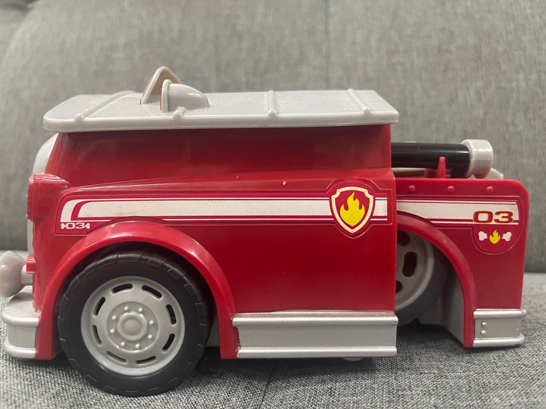 MARSHAL PAW PATROL TRANSFORM & GO FIRE ENGINE, Hobbies & Toys, Toys ...