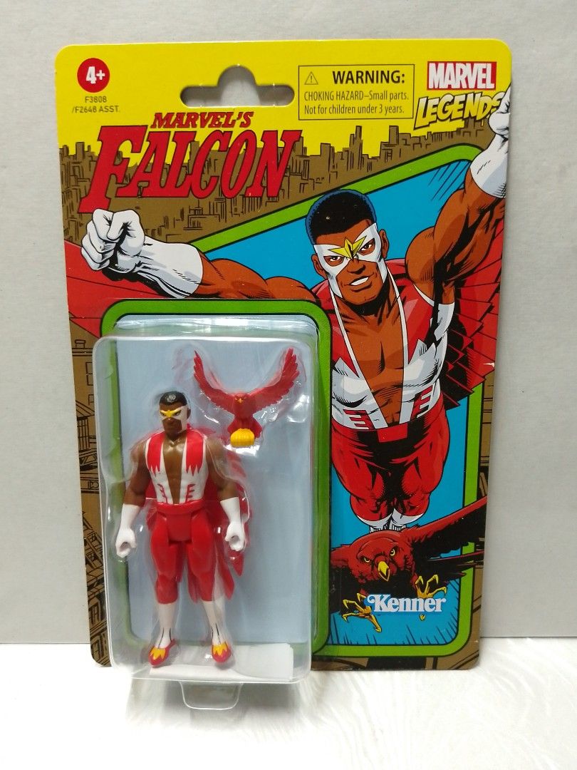 Marvel Legends 3.75-Inch Retro Falcon Action Figure, Hobbies & Toys ...