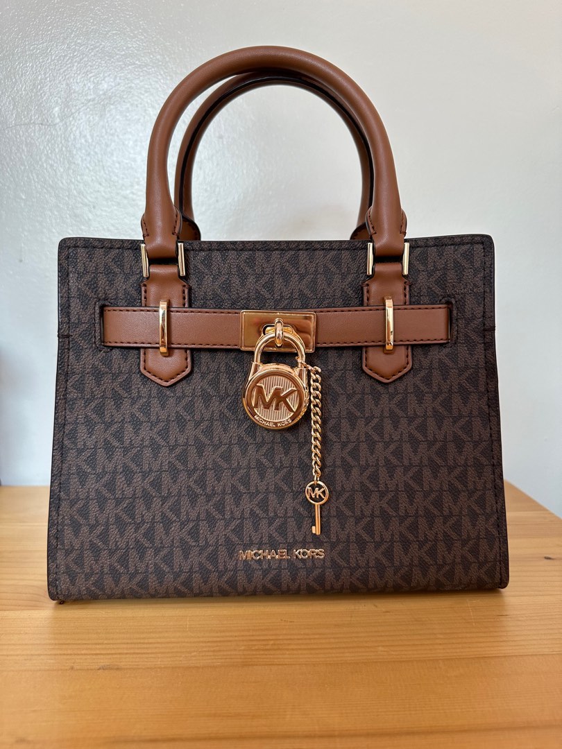 Michael Kors Mini Hamilton, Luxury, Bags & Wallets on Carousell
