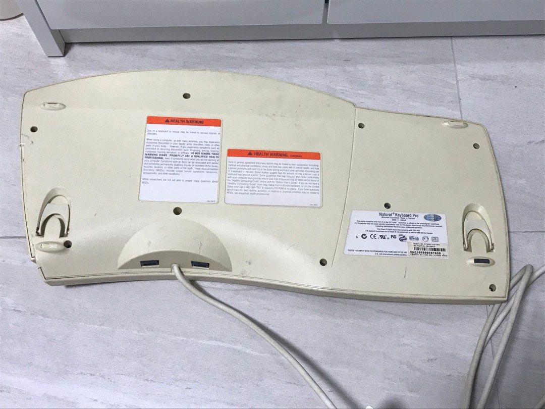 Microsoft Natural Keyboard Pro to Bless, Computers & Tech, Parts ...