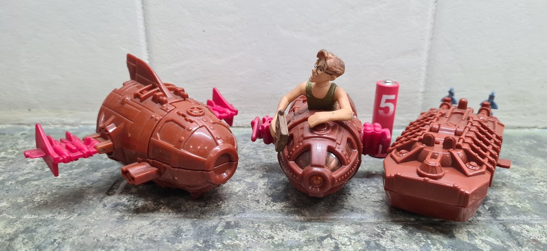 MILO, VINNY & ROURKE - 2001 McDonald's Disney ATLANTIS THE LOST EMPIRE ...