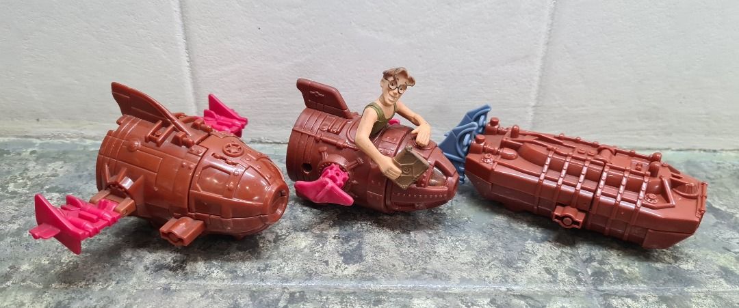 MILO, VINNY & ROURKE - 2001 McDonald's Disney ATLANTIS THE LOST EMPIRE ...