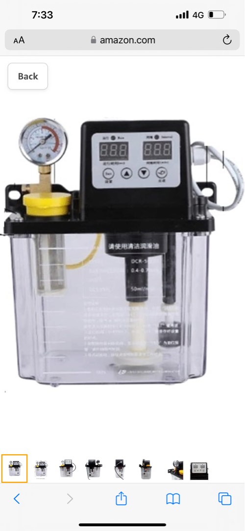 Mini Power Small Pump Automatic Lubricating Oil Pump,for CNC,1L 2L,AC ...