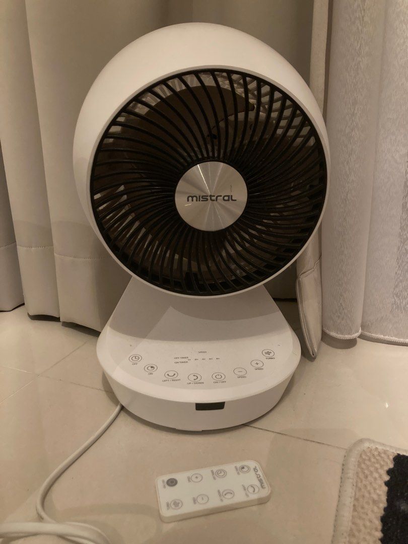 Mistral Fan MISTRAL MHV999SR 5" High Velocity Fan , Furniture & Home ...