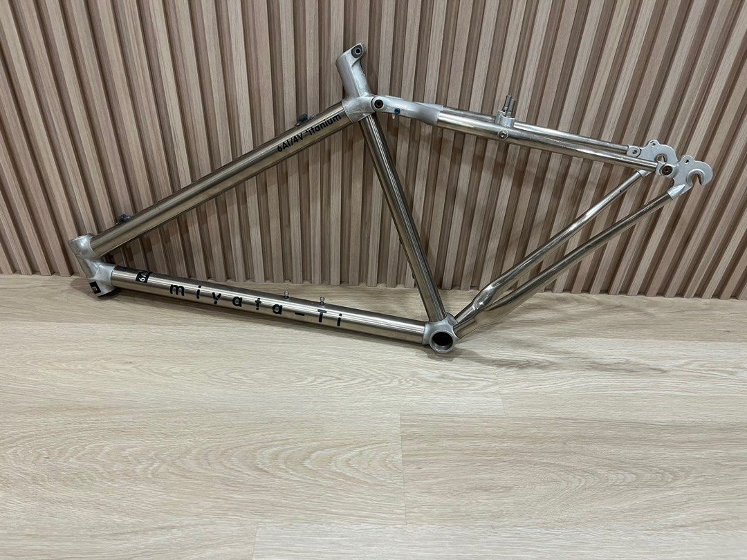 Miyata Titanium Mountain Gravel Frame, Sports Equipment, Bicycles ...