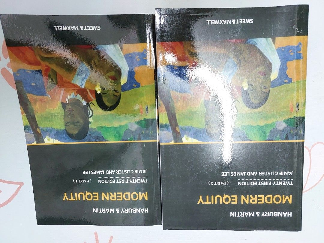 Modern Equity Hanbury & Martin, Hobbies & Toys, Books & Magazines, Textbooks on Carousell