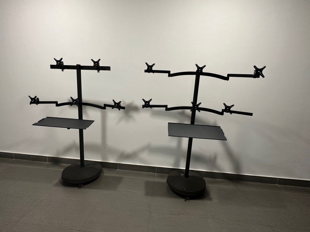 Monitor stand with wheels IPAD tablet laptop keyboard arm for choice ...