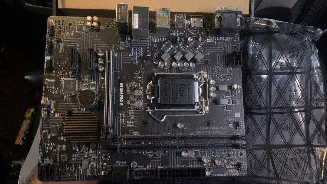 Msi h510m pro - e motherboard LGA1200, Computers & Tech, Parts ...