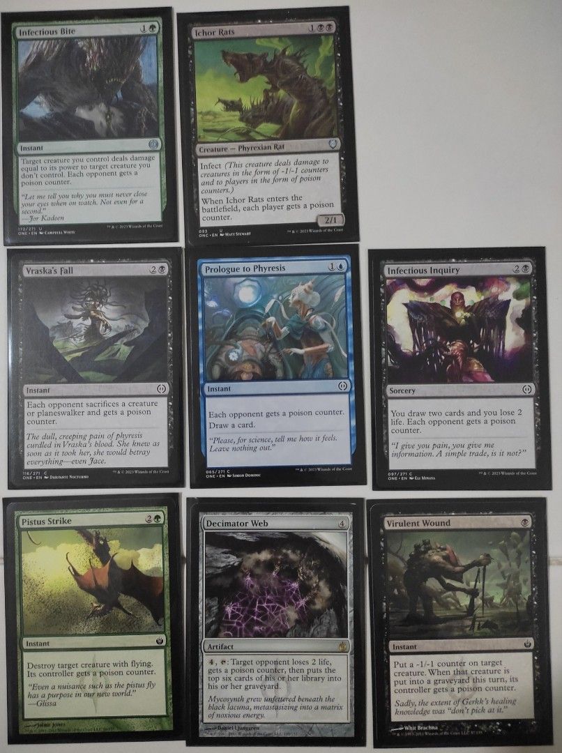 MTG Precon Commander / EDH Deck Volrath Poisons, Hobbies & Toys, Toys ...