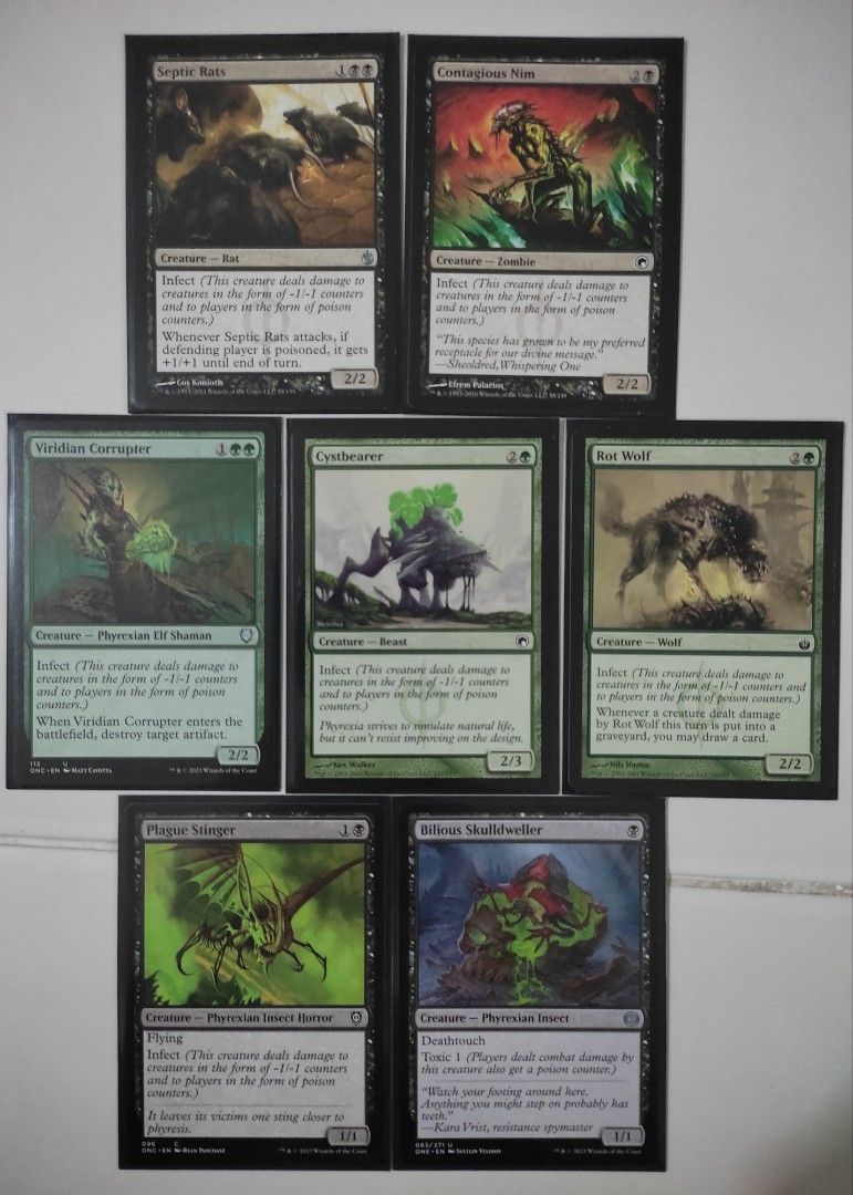 MTG Precon Commander / EDH Deck Volrath Poisons, Hobbies & Toys, Toys ...