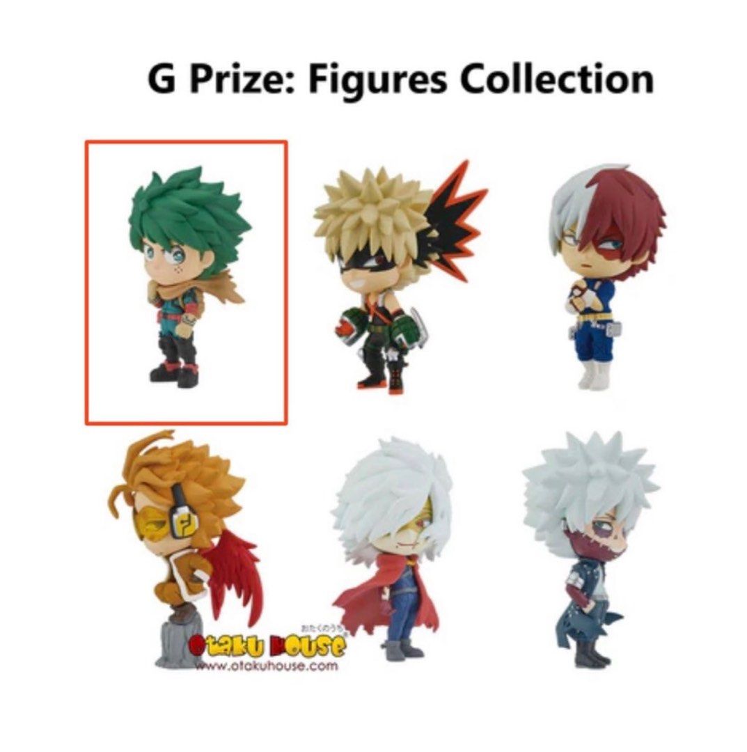 My Hero Academia MHA Ichiban Kuji Deku Izuku Chibi Figure, Hobbies ...