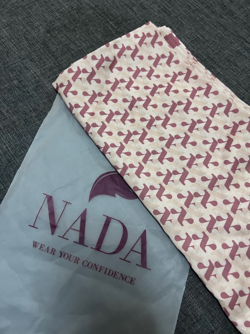 Nada monogram scarves, Women's Fashion, Muslimah Fashion, Hijabs on ...