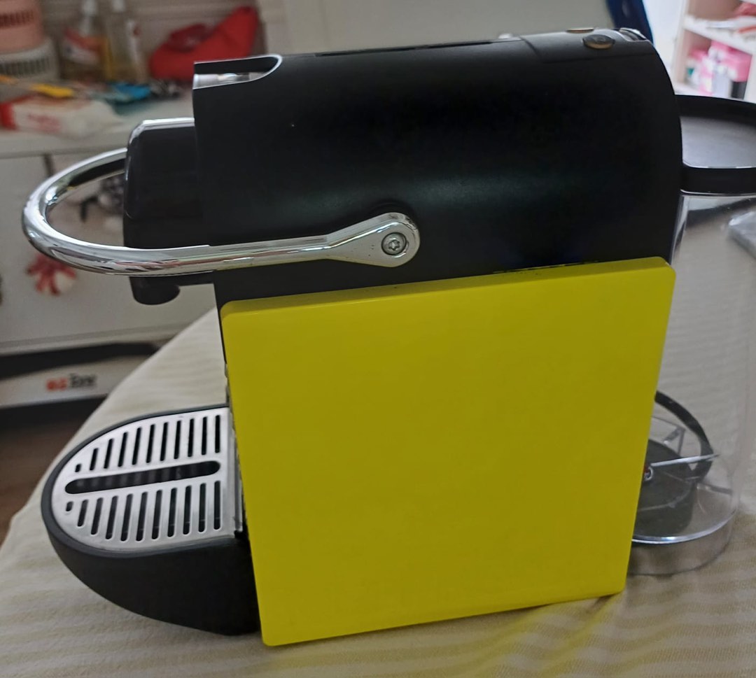 Neon yellow Nespresso coffee maker, TV & Home Appliances, Kitchen ...
