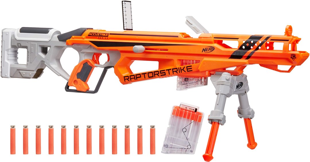 Nerf Raptorstrike, 興趣及遊戲, 玩具 & 遊戲類 - Carousell