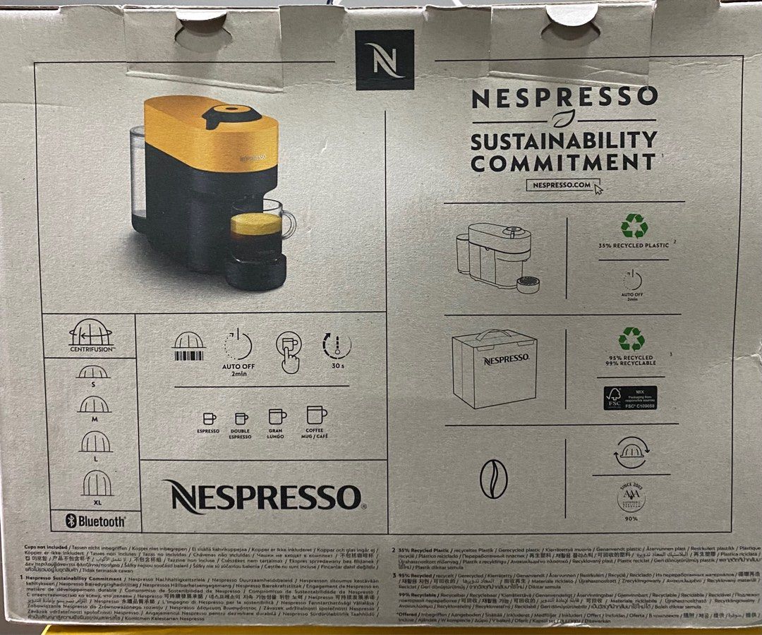 Nespresso Ver Tuo POP Coffee Machine, TV & Home Appliances, Kitchen ...