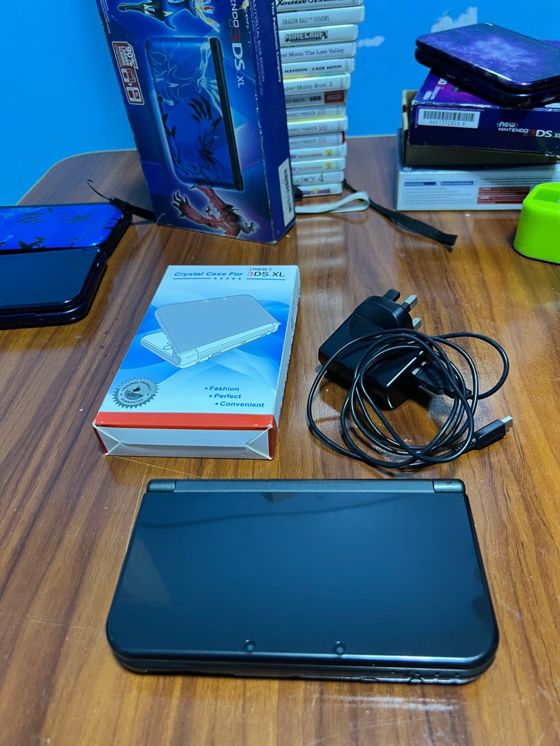 New Nintendo 3DS XL Metallic Black (Cfw w/32gb MMC, US Version & Ready ...