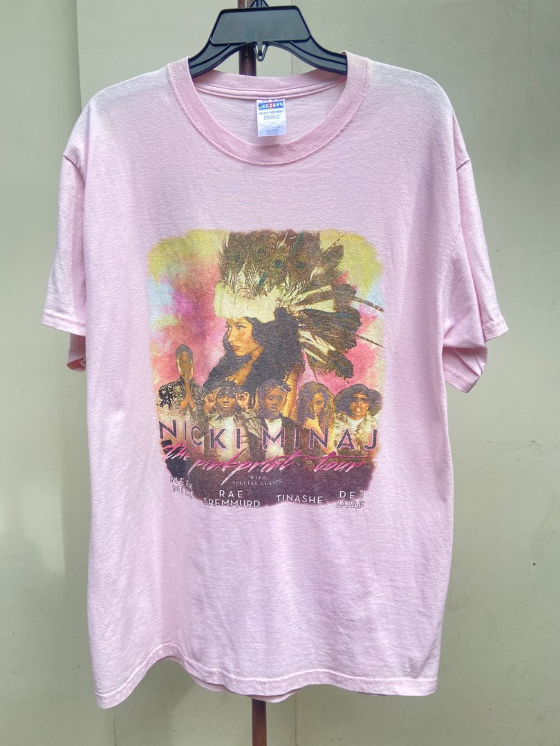 Nicki Minaj The Pink Print Tour, Men's Fashion, Tops & Sets, Tshirts ...
