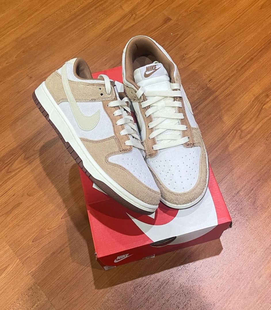 Nike Dunk Low Medium Curry, Men's Fashion, Footwear, Sneakers on Carousell