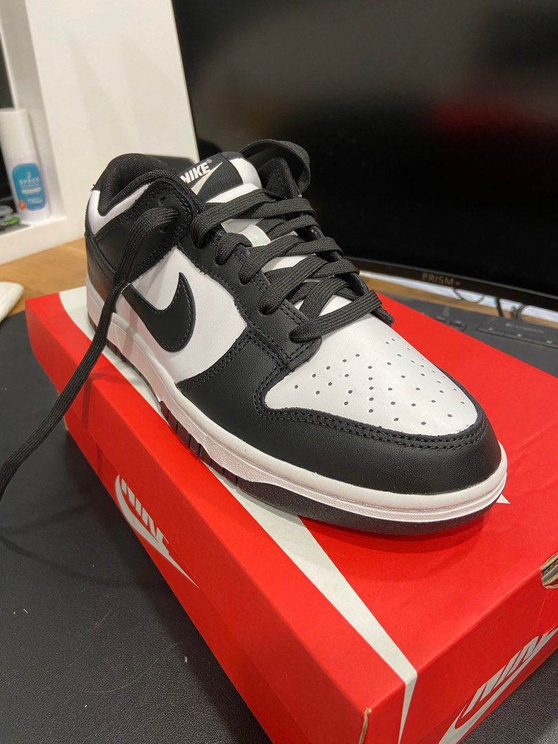 Nike Dunk Low Panda, Men's Fashion, Footwear, Sneakers on Carousell
