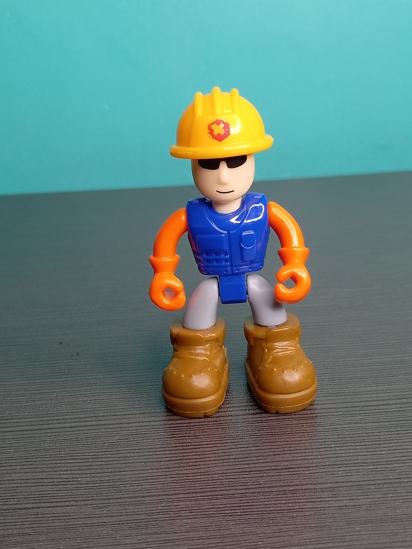 Nikko Toys Ltd Construction Worker Mini Figure 3", Hobbies & Toys, Toys ...