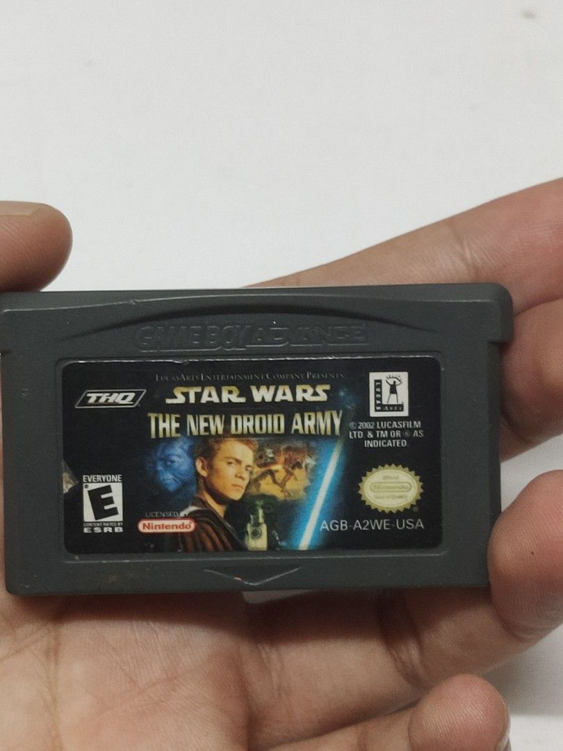 Nintendo Gameboy Original USA Star Wars, Video Gaming, Video Game ...