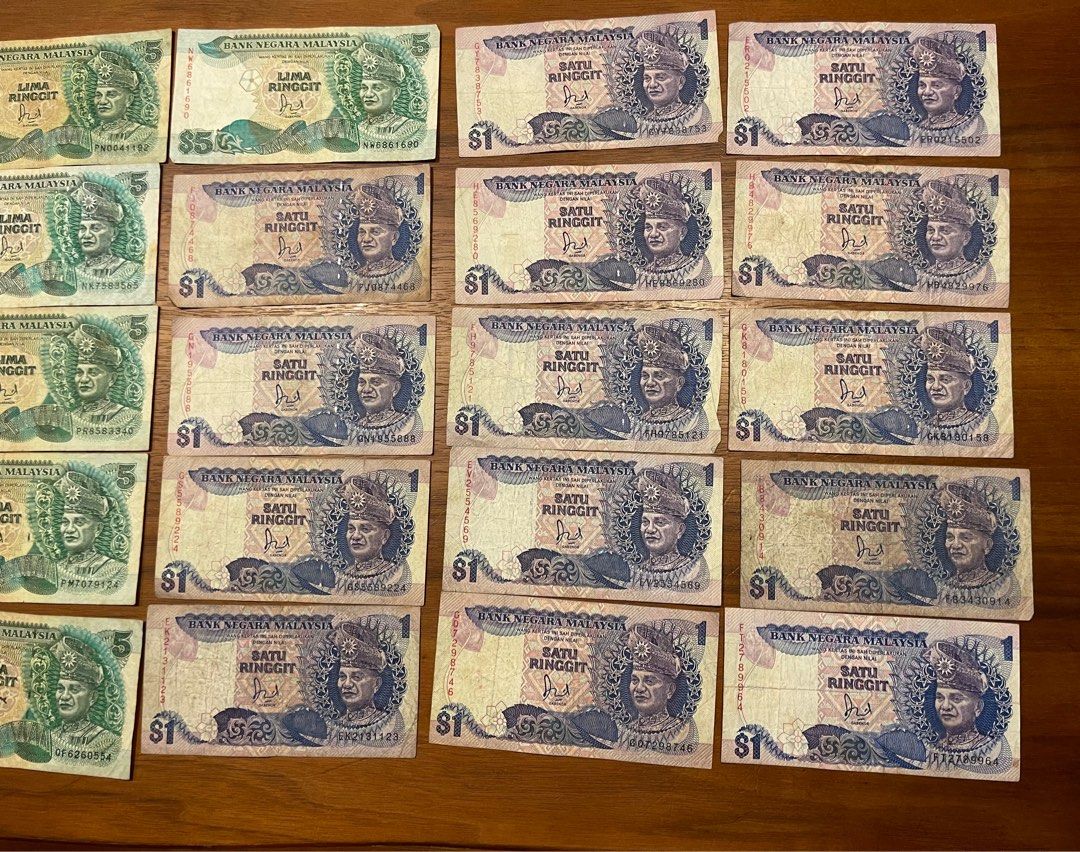 Old Malaysian Ringgit, Hobbies & Toys, Memorabilia & Collectibles ...