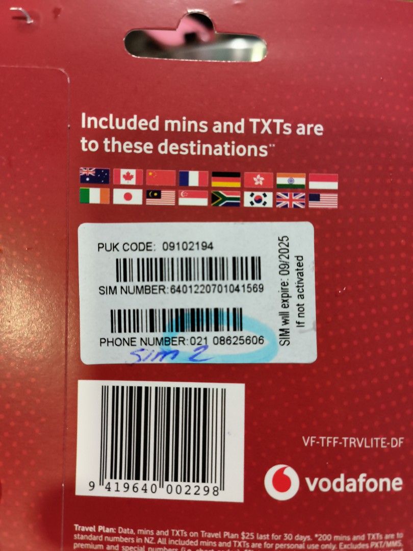 ONE NZ SIM CARD, Mobile Phones & Gadgets, Mobile & Gadget Accessories ...