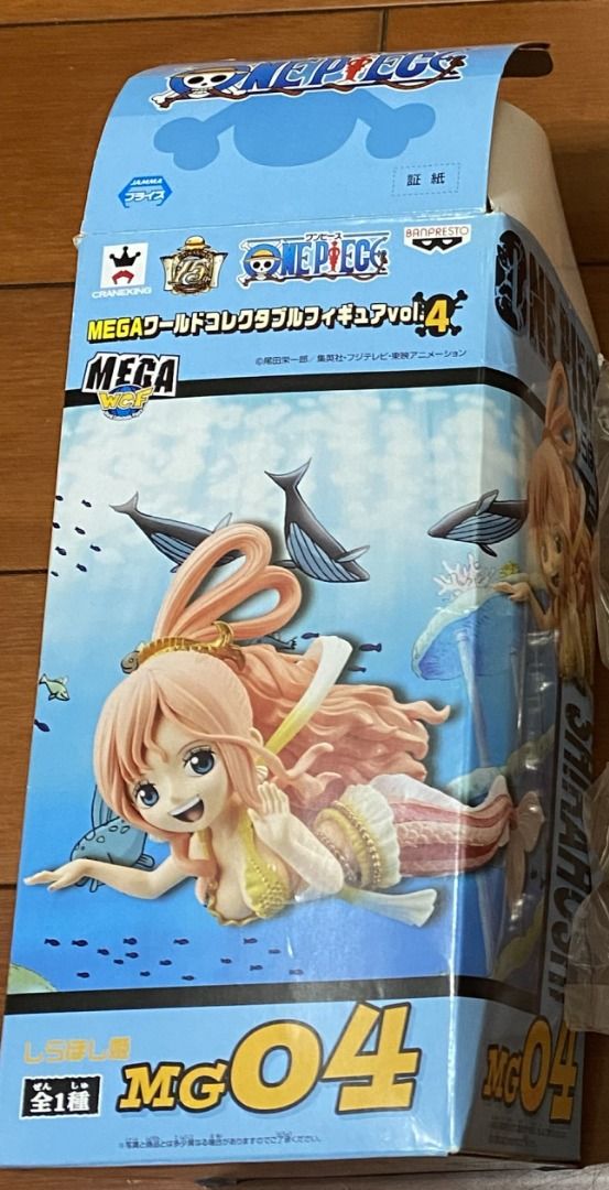 One Piece 海賊王 白星公主 人魚 SHIRAHOSHI Mega World Collectable Figure MG04 【日版】, 興趣及遊戲, 玩具 & 遊戲類 ...