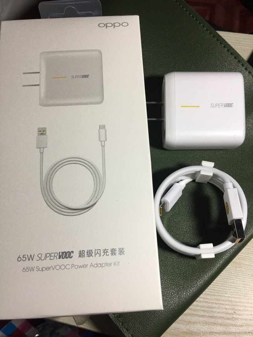 oppo 65W super vooc flash charger kit, Mobile Phones & Gadgets, Mobile ...