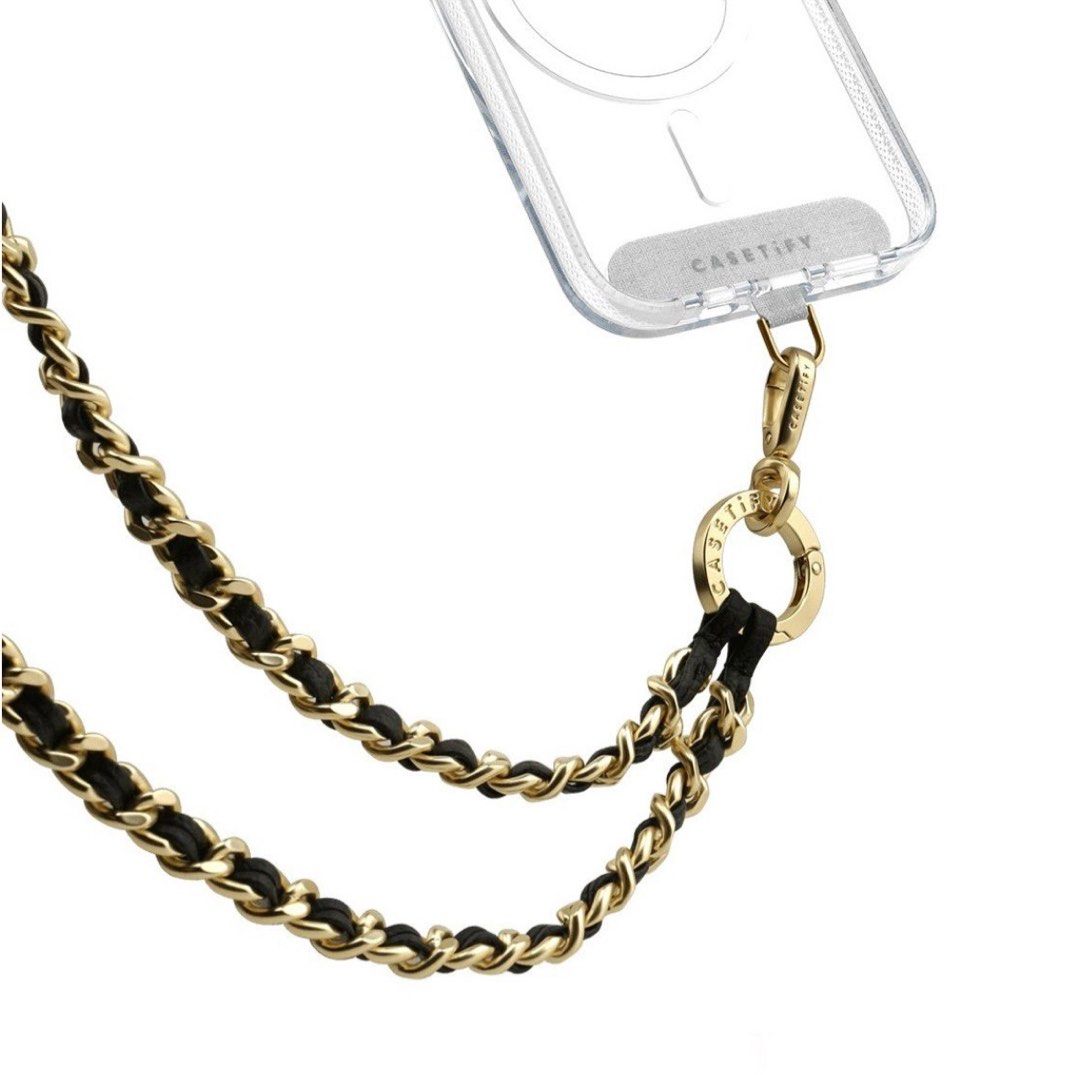 Original Casetify Leather Chain Crossbody Strap, Mobile Phones ...