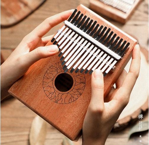 Original Hluru 21 key Kalimba Curved Design 17 Key Kalimba Thumb Piano ...