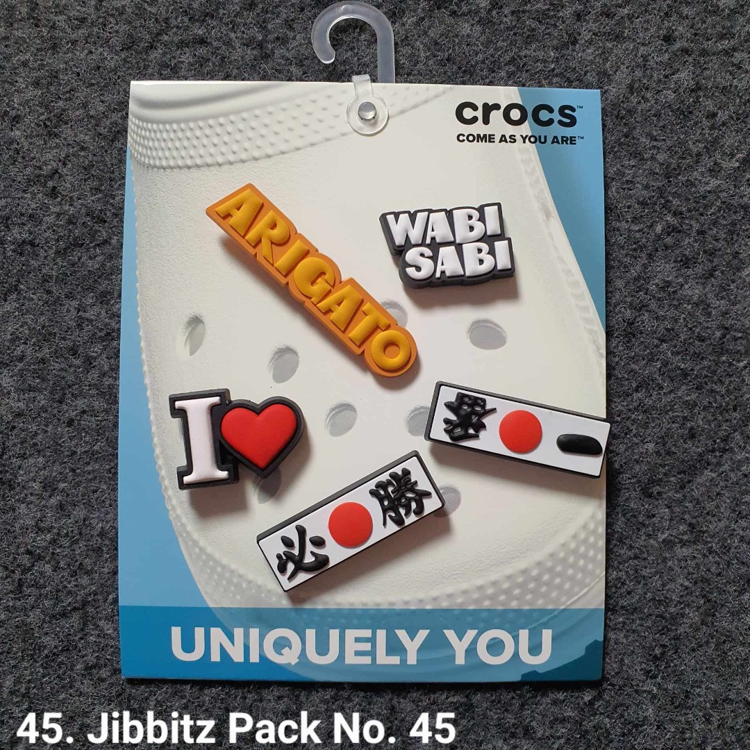 Original Jibbitz Pack Regular, Men's Fashion, Footwear, Shoe inserts ...