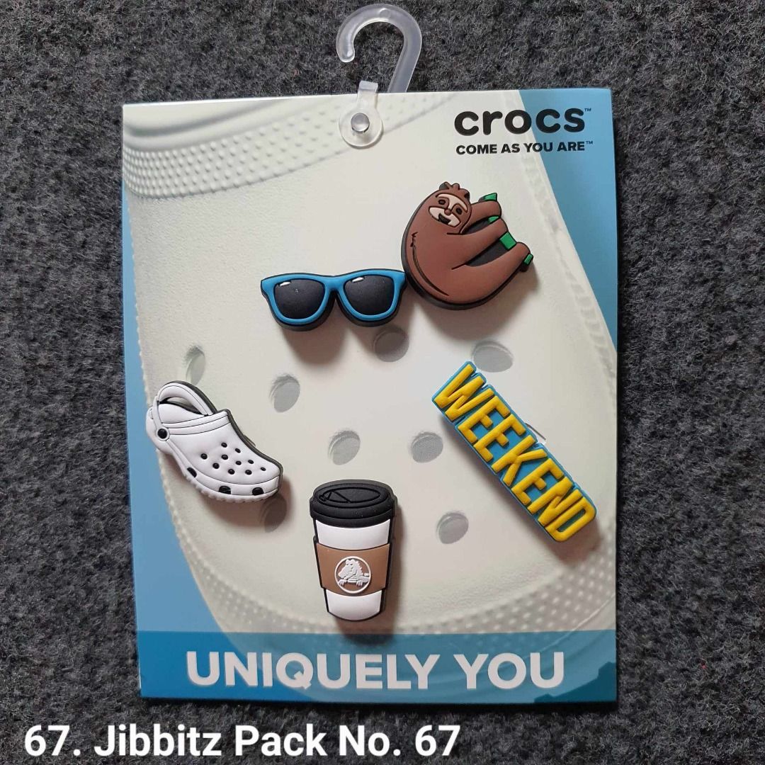 Original Jibbitz Pack Regular, Men's Fashion, Footwear, Shoe inserts ...