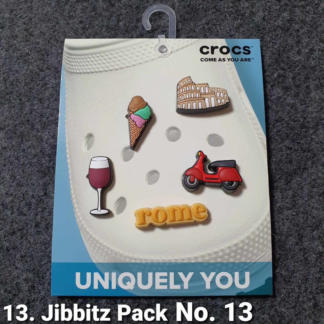 Original Jibbitz Pack Regular, Men's Fashion, Footwear, Shoe inserts ...