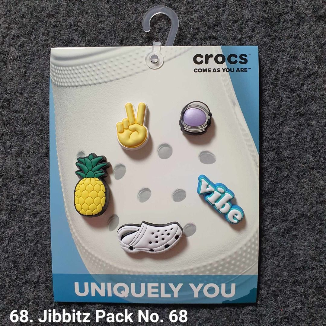 Original Jibbitz Pack Regular, Men's Fashion, Footwear, Shoe inserts ...