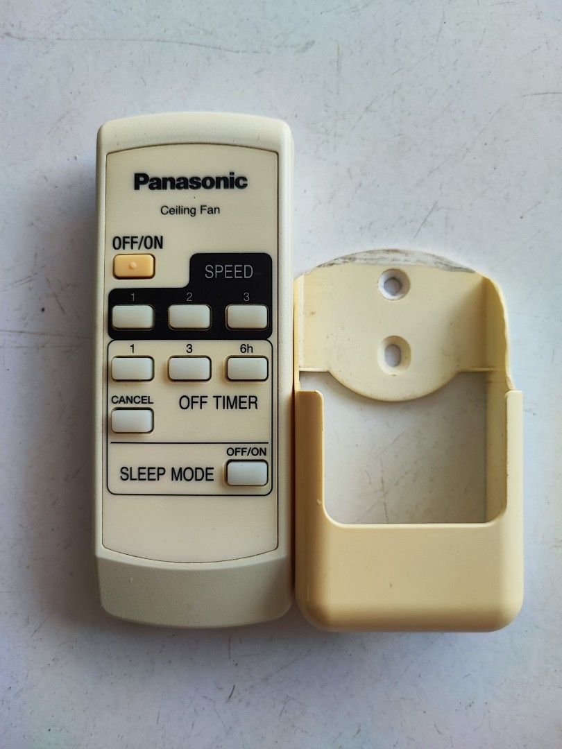 Original Panasonic Ceiling Fan Remote control, Furniture & Home Living ...