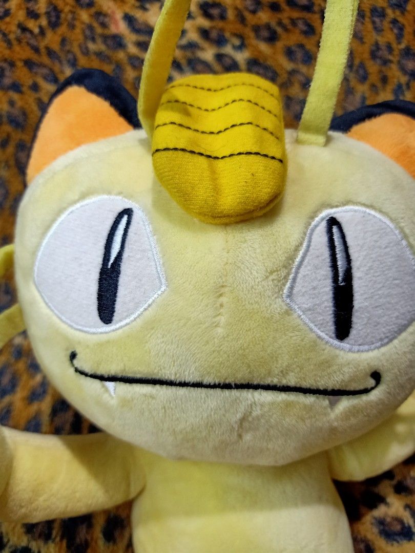 ORIGINAL POKEMON MEOWTH PLUSH TOY, Hobbies & Toys, Toys & Games on ...