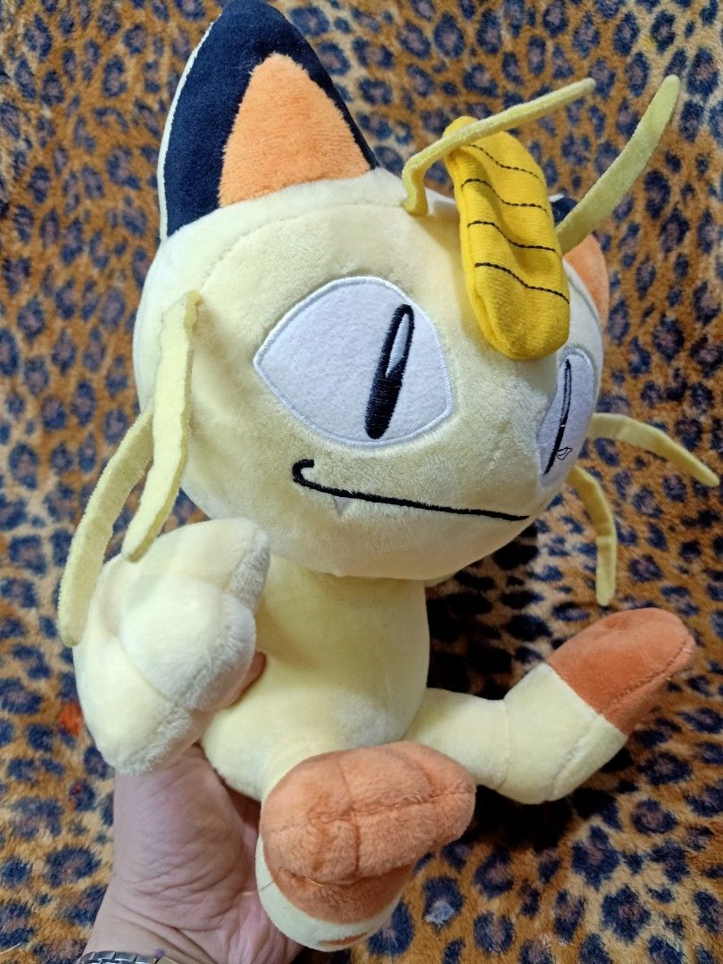 ORIGINAL POKEMON MEOWTH PLUSH TOY, Hobbies & Toys, Toys & Games on ...