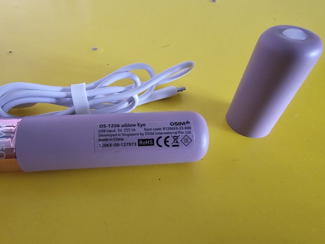 OSIM uGlow Eye Beauty Eye Massager, Health & Nutrition, Massage Devices ...