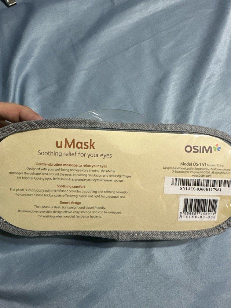 Osim uMask Eye Massager, Beauty & Personal Care, Vision Care on Carousell