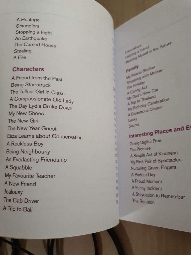 P6 English Compositions Thematic Models, Hobbies & Toys, Books ...