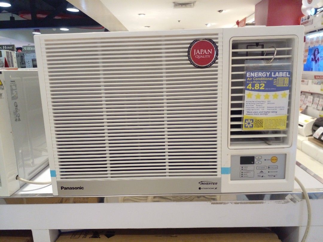 Panasonic Inverter Window Type Aircon 1hp 1.5hp 2hp 2.5hp, TV & Home ...