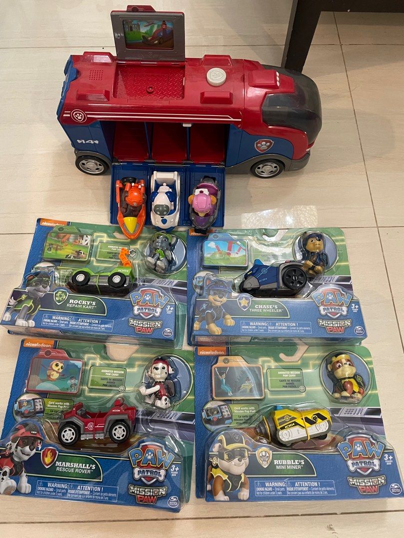 Paw Patrol Mission Paw Full set, Hobbies & Toys, Toys & Games on Carousell