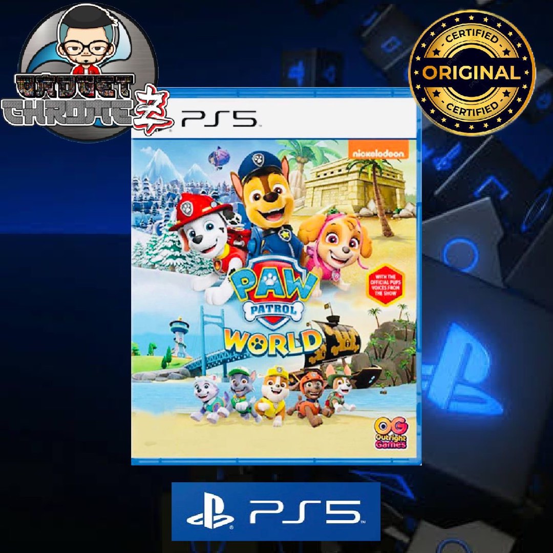 Paw Patrol World | PS5 Game | BRANDNEW, Video Gaming, Video Games ...