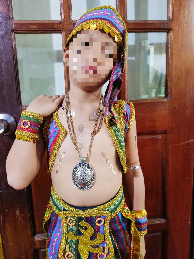 Philippines Ethnic Katutubo Datu Costume Boys, Babies & Kids, Babies & Kids Fashion on Carousell