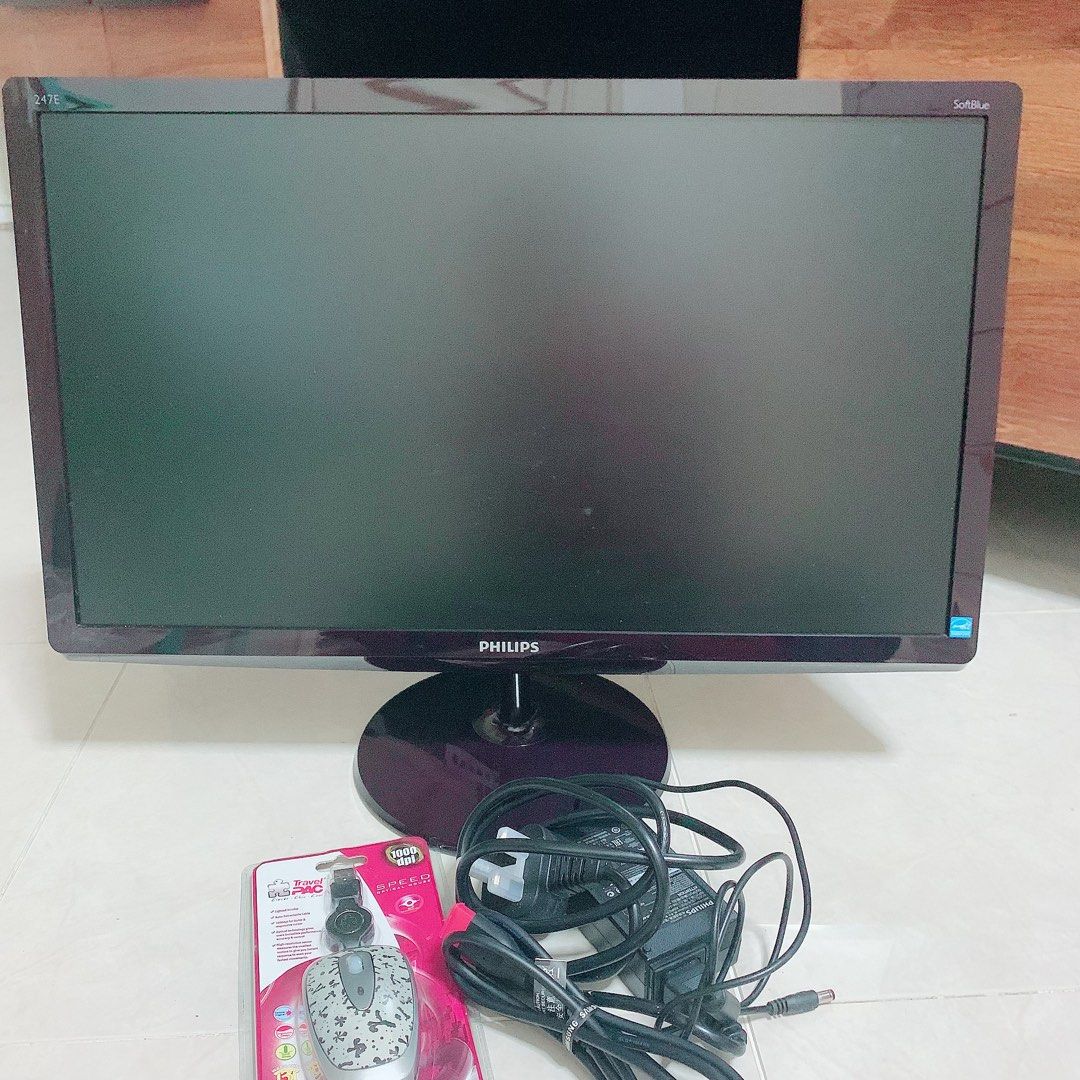 Philips Monitor 247E Soft blue, Computers & Tech, Desktops on Carousell